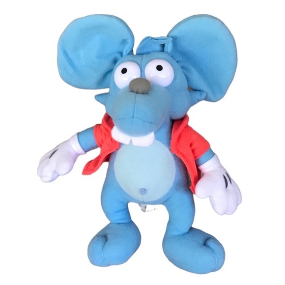 Simpsons | Toys | The Simpsons Itchy Scratchy Tv Showplush Mouse | Poshmark
